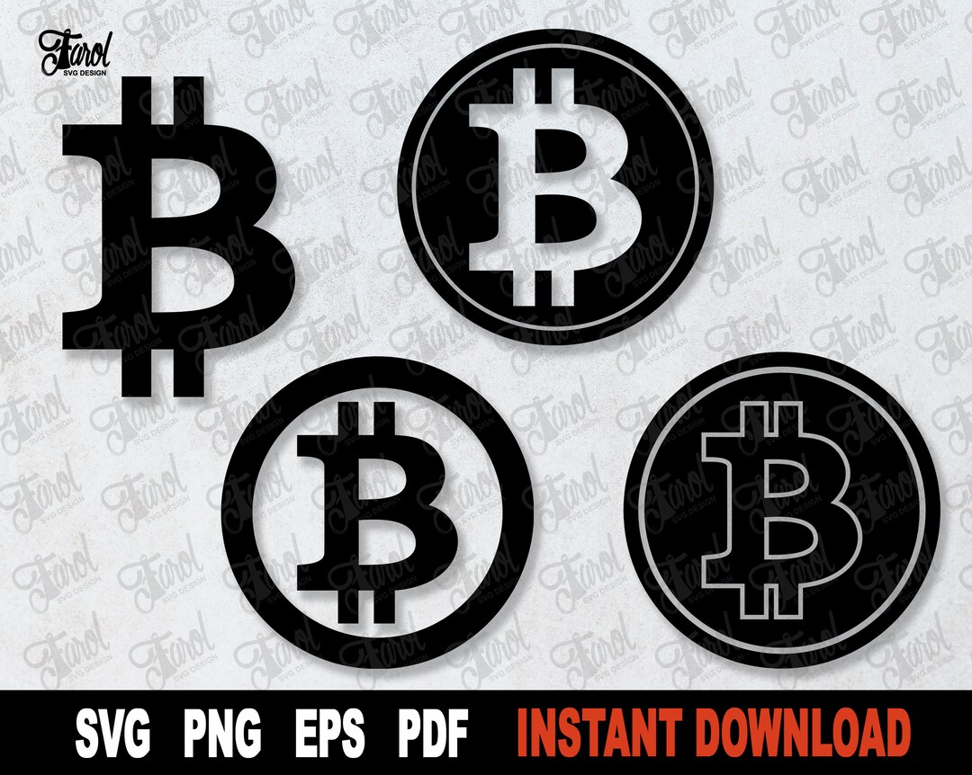 Bitcoin Svg, Bitcoin Svg Bundle, Crypto Svg, Vector Cut File, SVG File ...