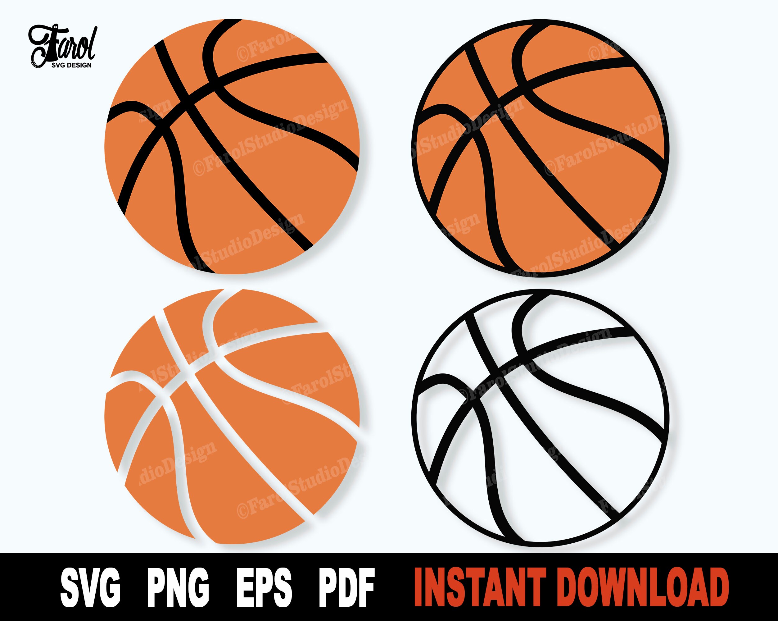Basketball SVG Basketball SVG File for Cricut Basketball SVG - Etsy