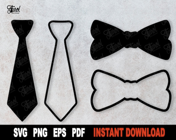 Tie SVG Bow Tie SVG File for Cricut Silhouette Svg Cut | Etsy