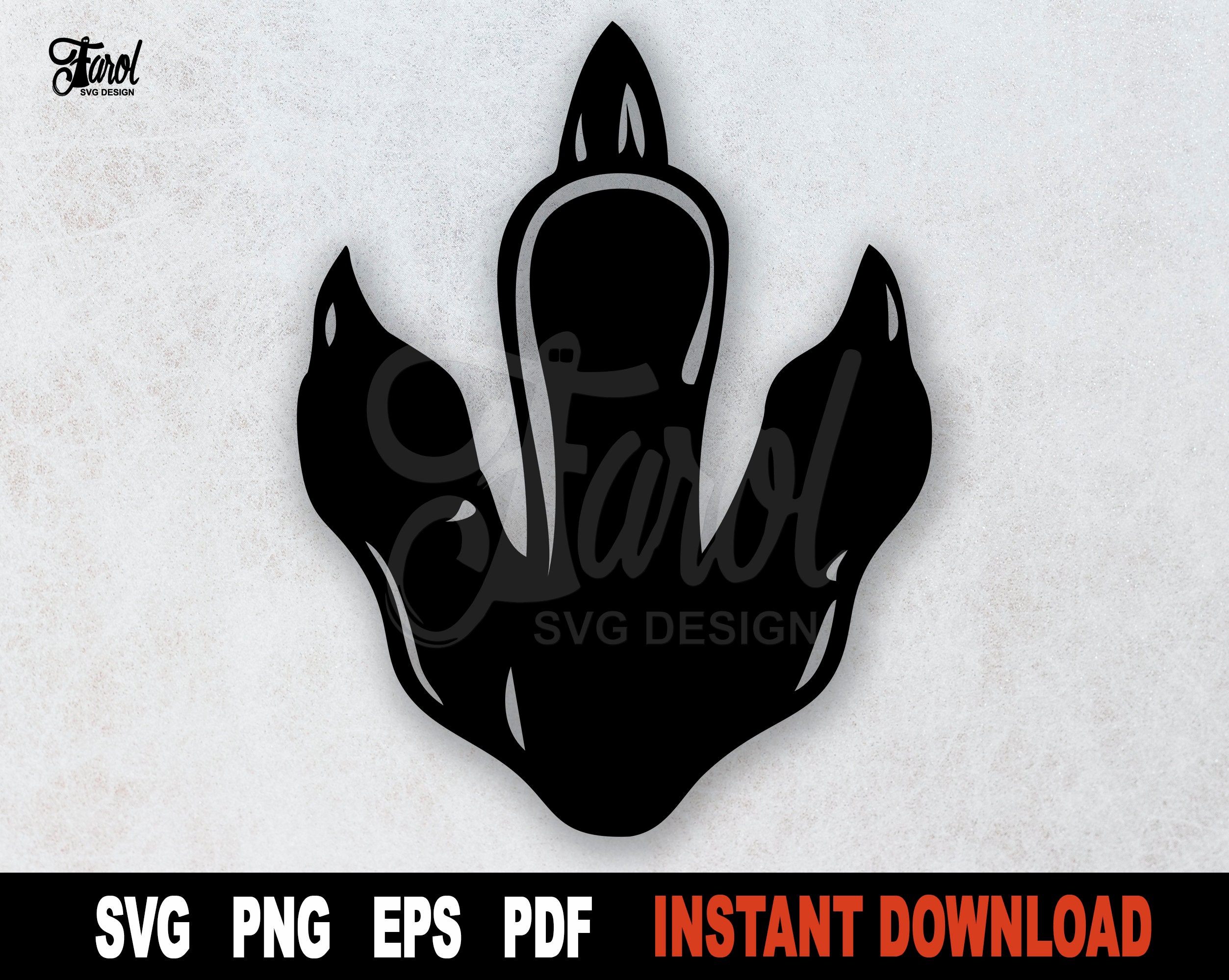 Dinosaur SVG Footprint SVG Tyrannosaurus Rex Svg Dinosaur - Etsy