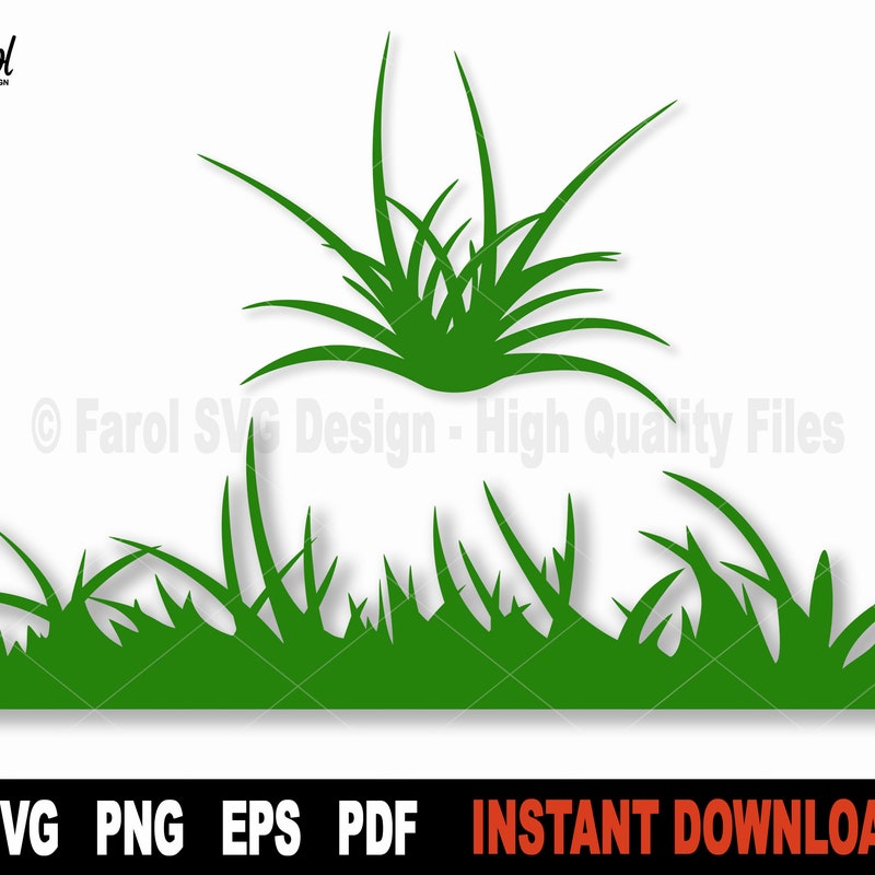 Grass Svg - Etsy