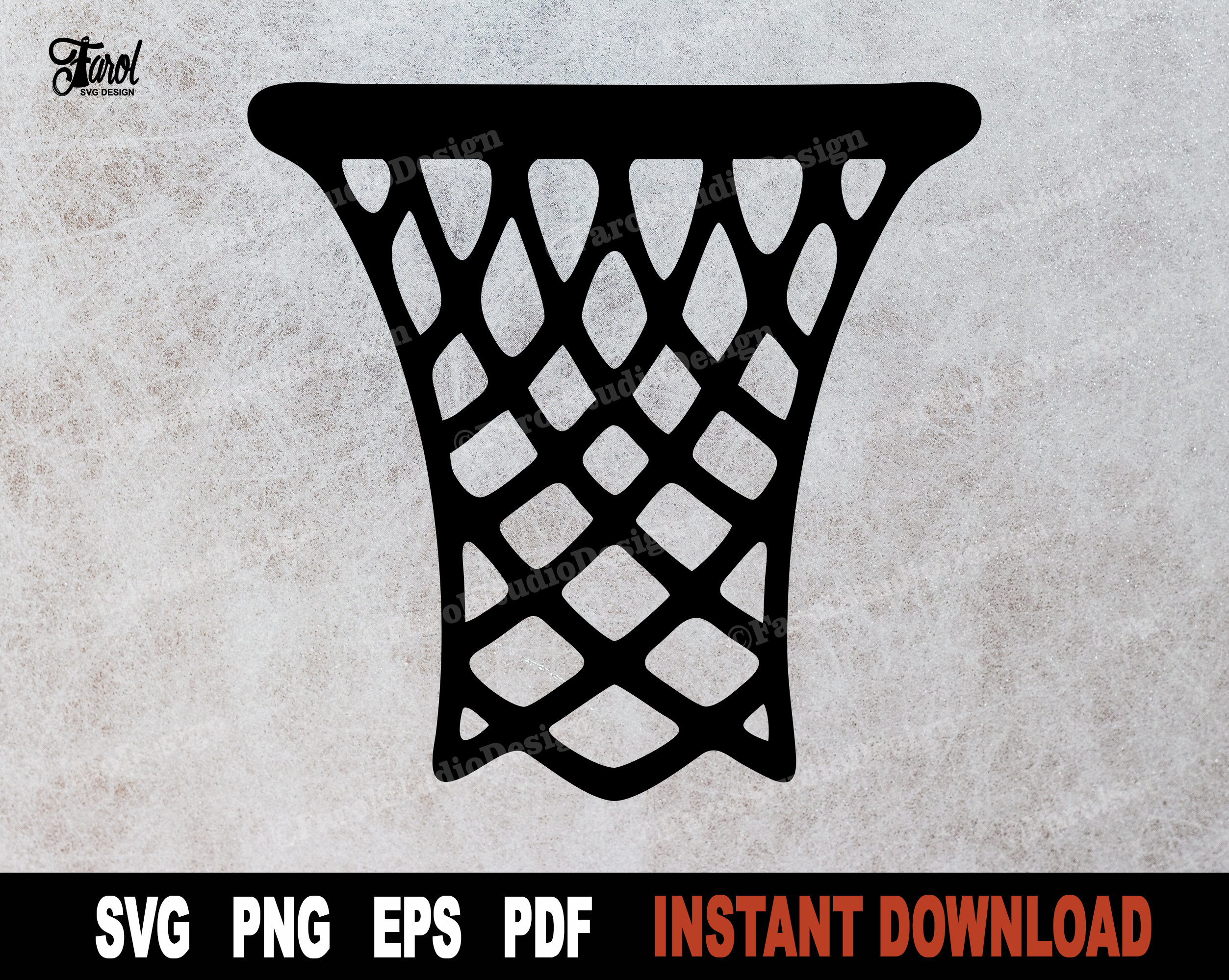 Basketball Hoop Svg Basketball Svg File for Cricut - Etsy