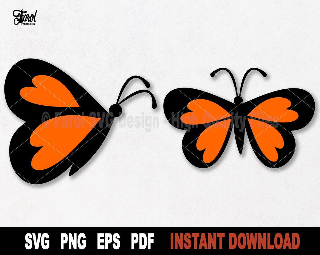 Butterfly SVG: Spring Clipart, Shirt Design (digital Download) - Etsy