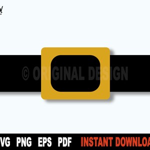 Santa Belt Svg, Christmas Svg File for Cricut, Silhouette, Png Design ...