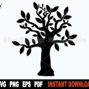 Tree Svg, Tree of Life Svg, Family Tree Svg File for Cricut, Silhouette ...