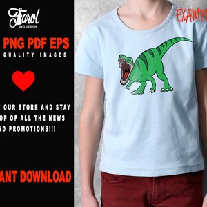Dinosaur SVG, Tyrannosaurus Rex SVG File for Cricut, Silhouette, T-rex ...