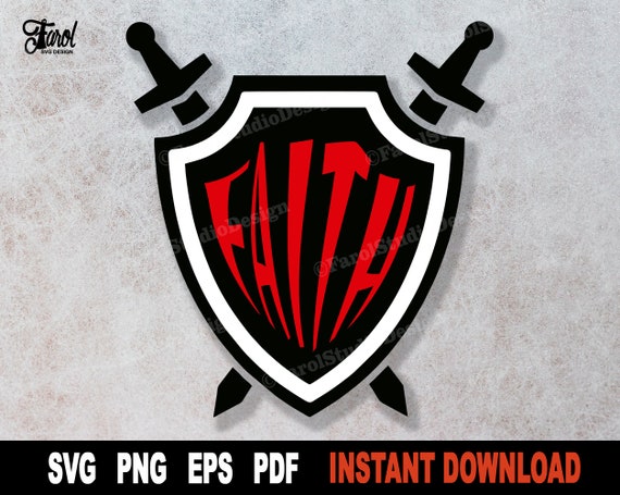 Shield of Faith SVG Files for Cricut Digital Download - Etsy