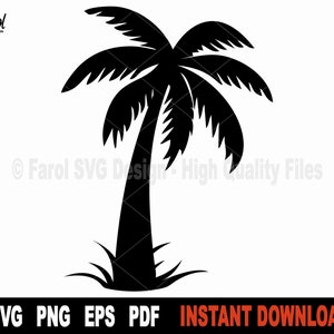 Palm Tree Svg Cut File Tropical Tree SVG File for Cricut - Etsy Canada