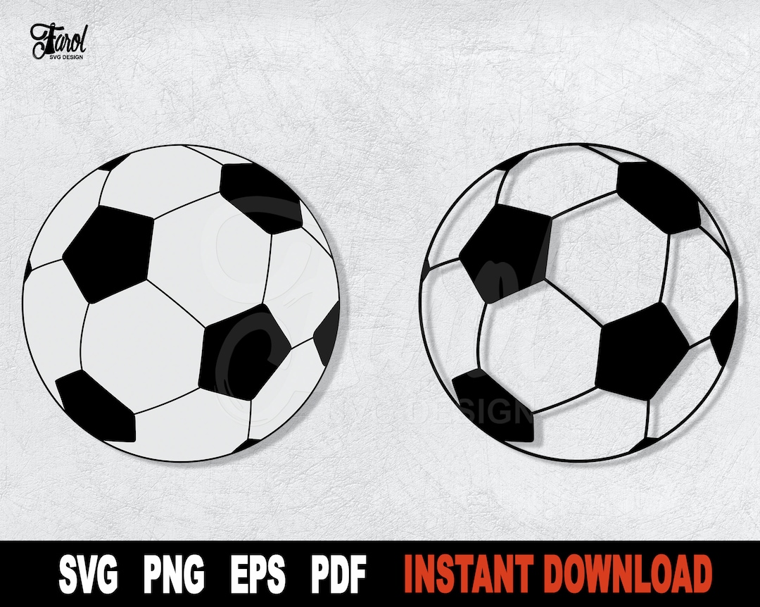 Soccer Ball SVG: Sport Clipart Vector Art (digital Download) - Etsy