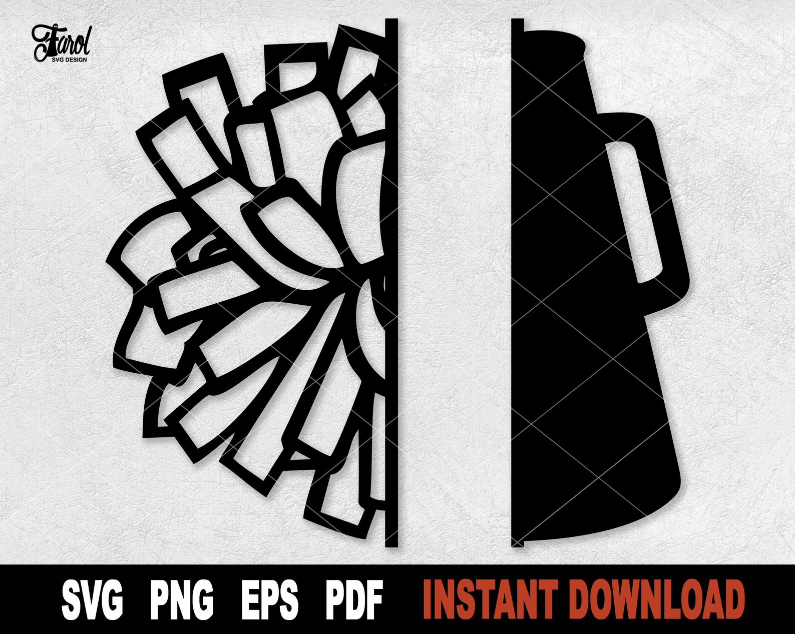 Cheerleader Svg Pom Pom Svg Megaphone Svg Split Name Frame - Etsy