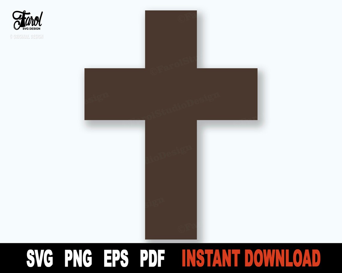 Cross SVG Cut File Cross Svg File for Cricut Silhouette - Etsy Canada