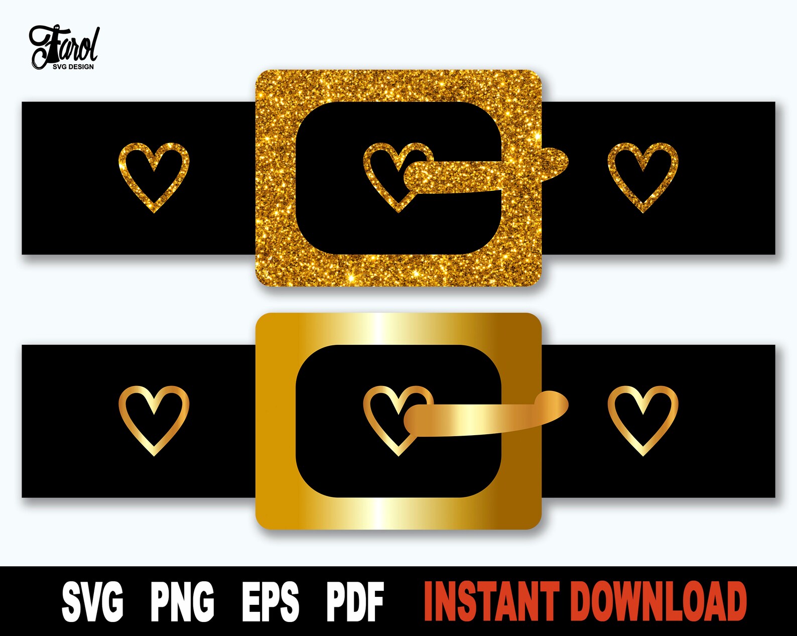 Santa Belt SVG File for Cricut Santa SVG Santa Clipart | Etsy