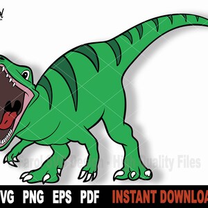 Dinosaur SVG, Tyrannosaurus Rex SVG File for Cricut, Silhouette, T-rex ...