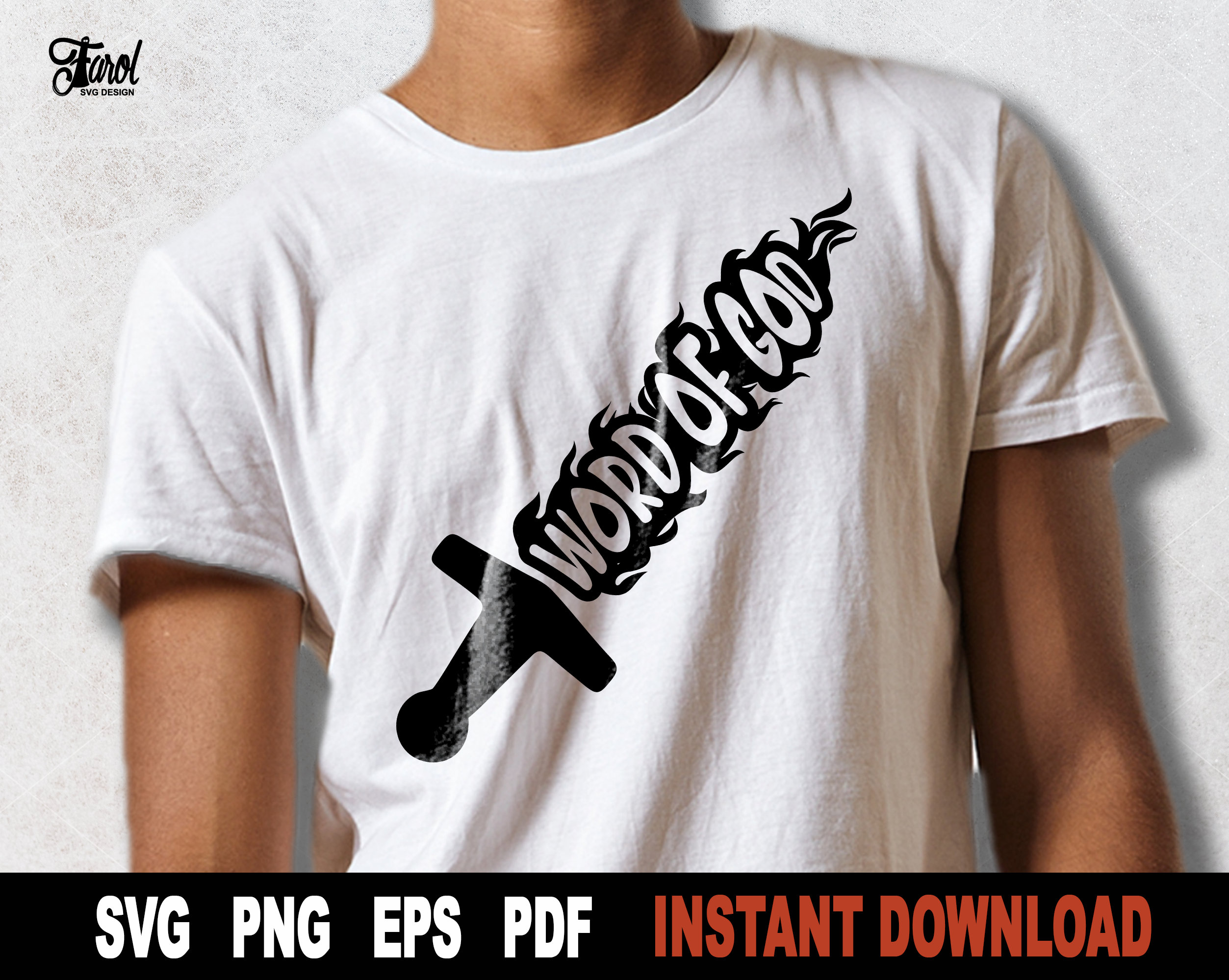 Sword Svg Word of God Svg Cut File Cristian Svg Armor of - Etsy Canada