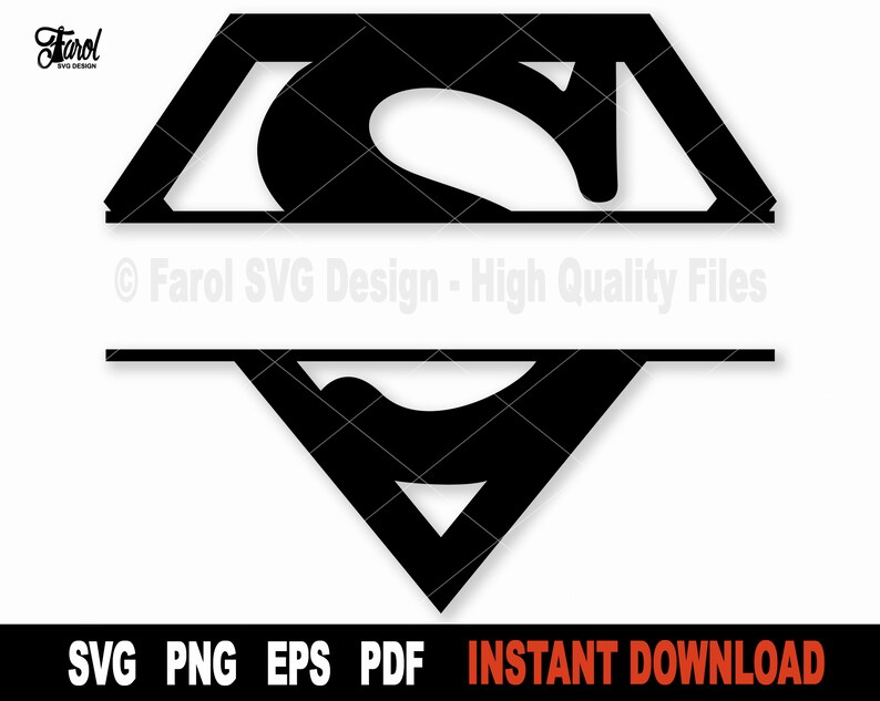 Grandpa Superhero SVG: Split Name Frame, Father's Day Cricut File ...