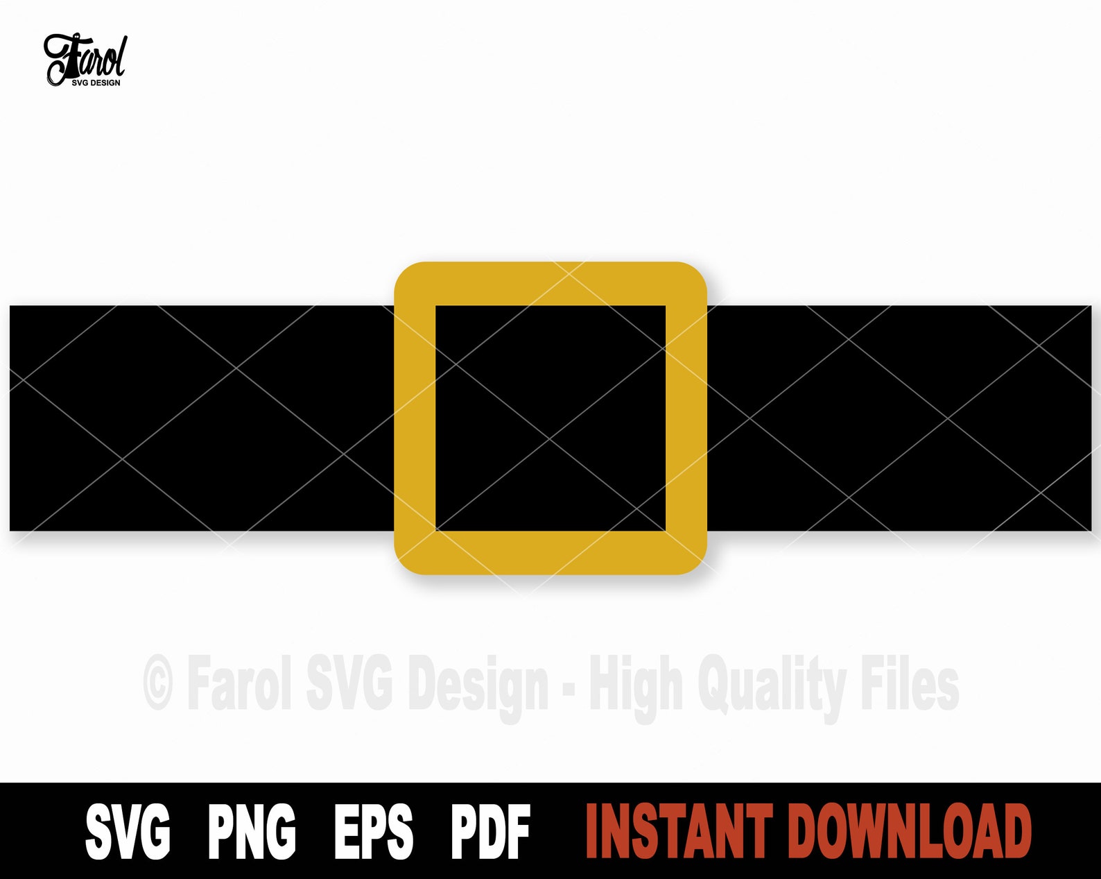 Santa Belt Svg Santa Claus Svg File for Cricut Silhouette - Etsy