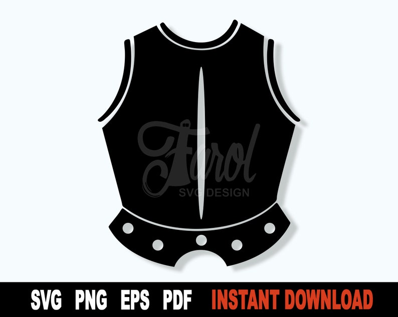 Medieval Breast Plate SVG Cut File Armor of God SVG Breast - Etsy New ...