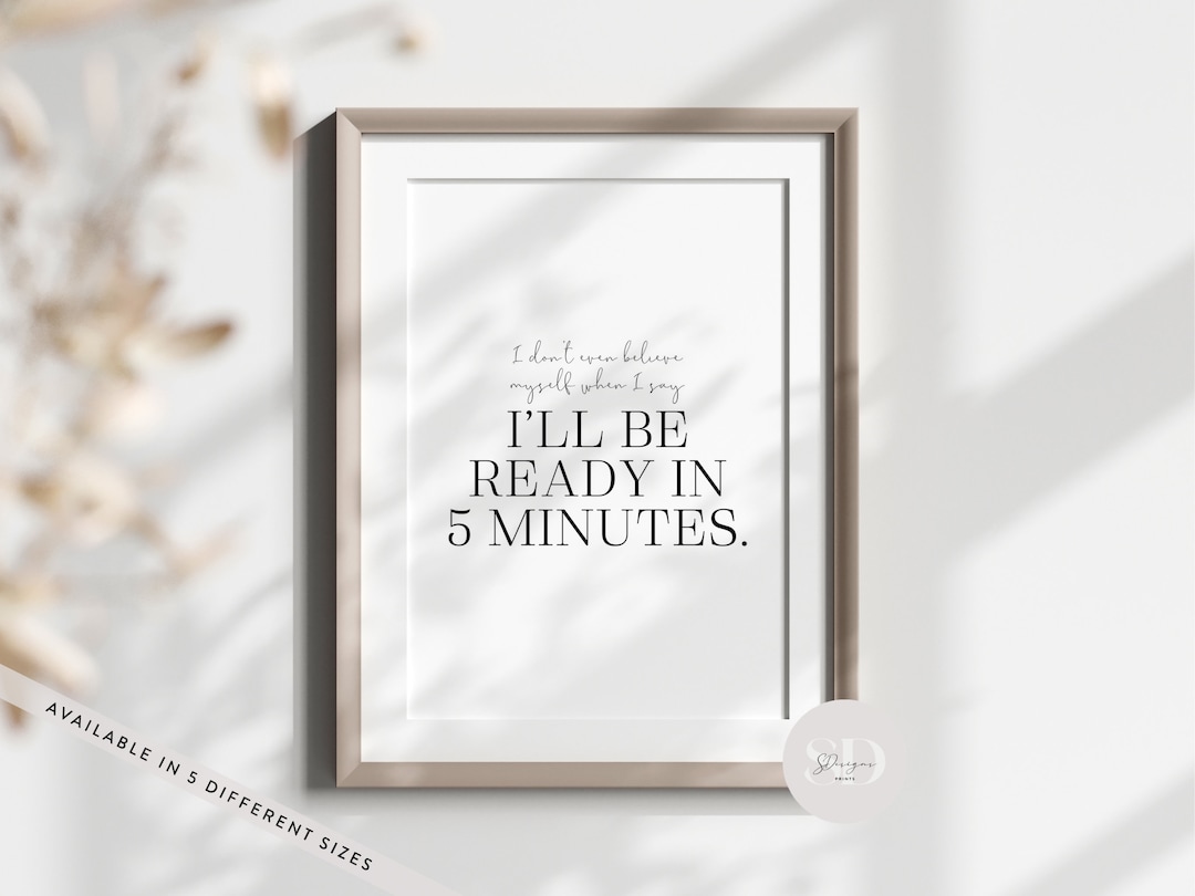 Funny Dressing Room Bedroom Quote Print, Dressing Room Bedroom Wall Art ...