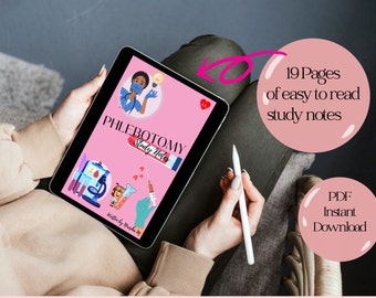 Phlebotomy Basics Study Guide - Etsy