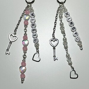 Custom K-pop Keychain (heart Key) - Etsy