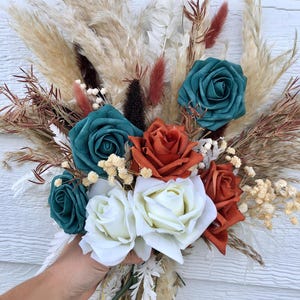 Boho Bridal Bouquet Boho Wedding Rustic Bouquet Rustic Wedding Boho ...