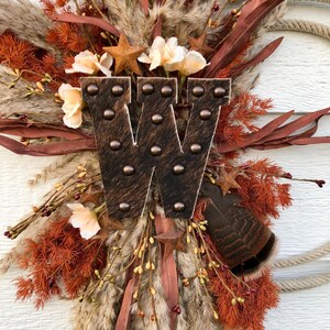 Rope Wreath Western Living Room Home Decor Western Lasso Wreath Western ...