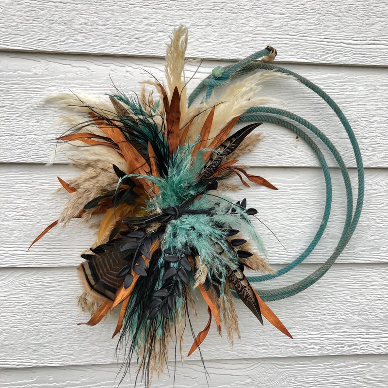 Lasso Rope Wreath Wall - Etsy