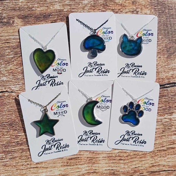 Mood Necklace - Etsy