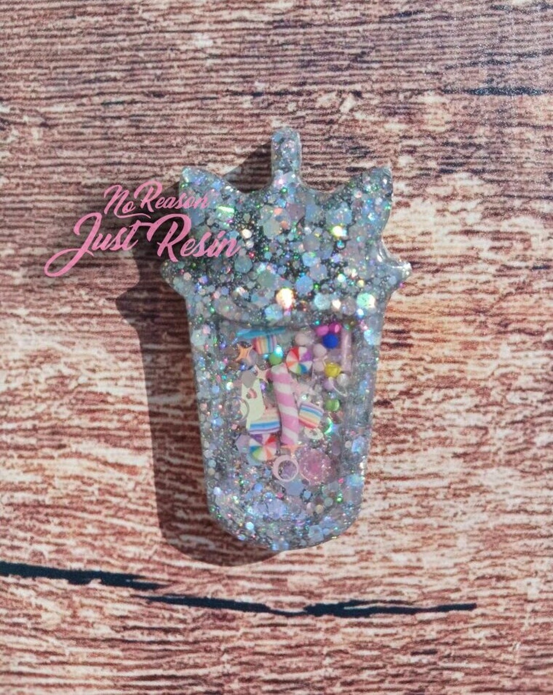 Kitty Milkshaker Resin Shaker Fidget Sparkly Gifts for Her - Etsy