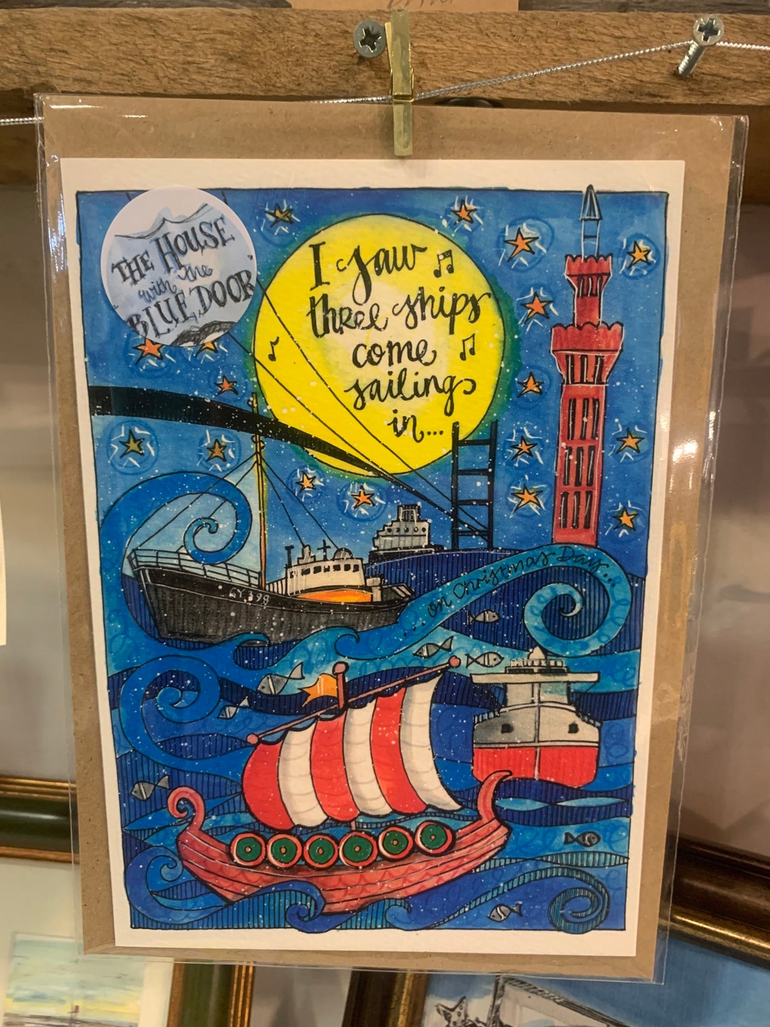 Grimsby Christmas 2022 Large Card - Etsy