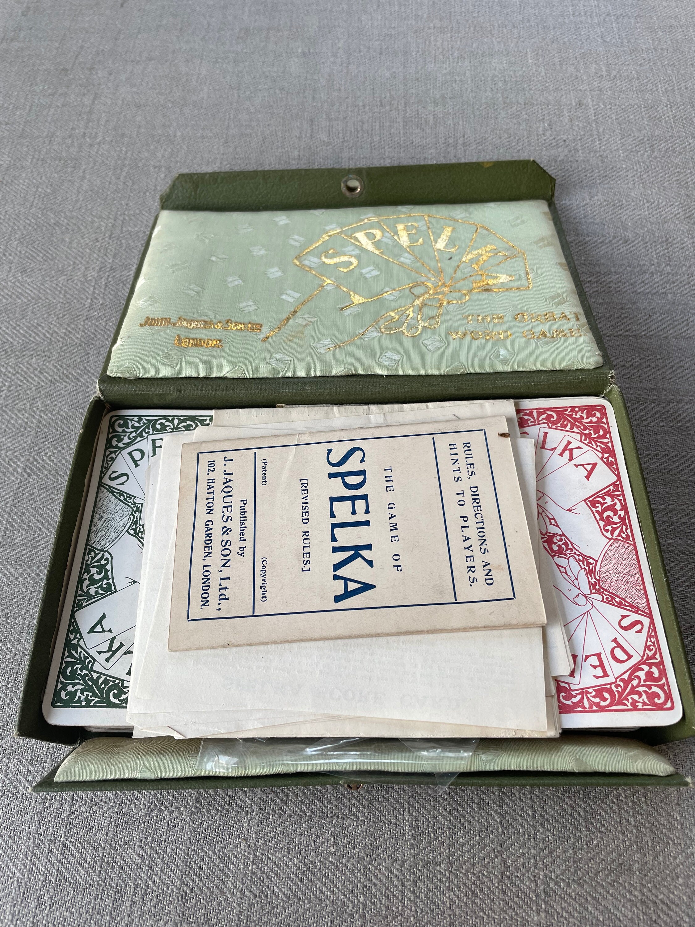 Vintage Spelka Word Game. by John Jaques & Son Ltd. - Etsy