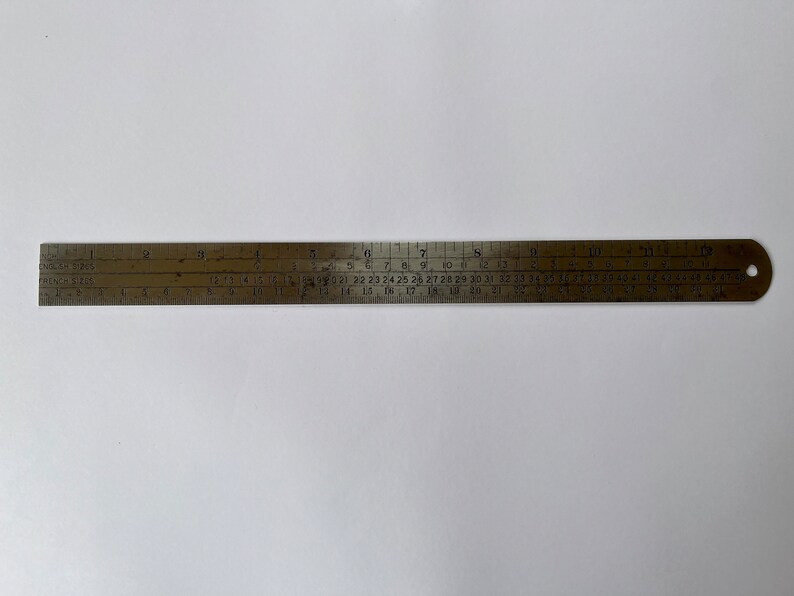 Vintage Rabone & Chesterman 12” Steel Rule. - Etsy UK
