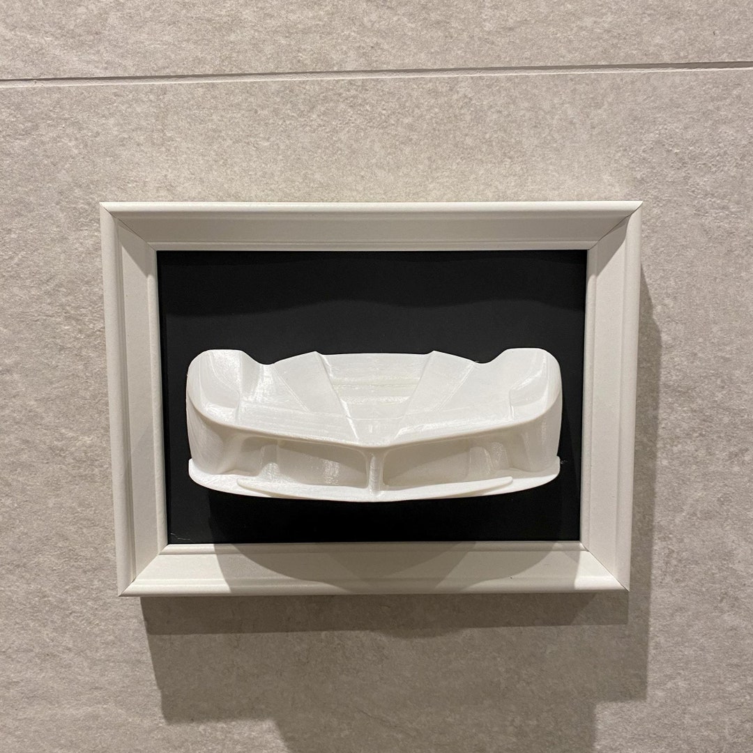 Custom Ferrari Laferrari Framed Low Poly Car Front Bumper 3D Art ...
