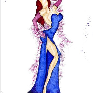 Jessica Rabbit Limited Edition Print Edition Size 10 Art Print - Etsy UK