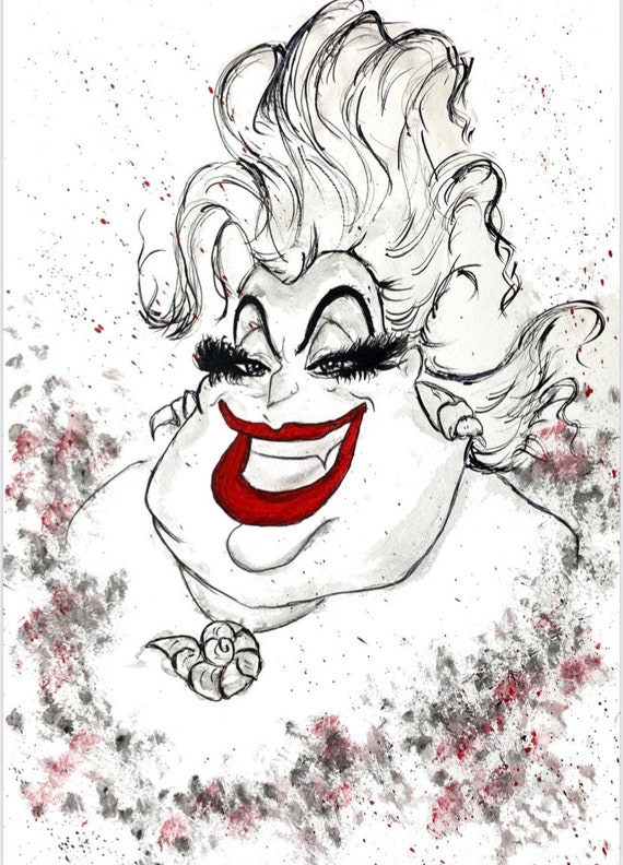 Ursula Limited Edition Print Edition Size 10 Art Print | Etsy