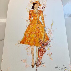 Sarah Paulson Framed Painting Nurse mildred Ratched original Painting ...