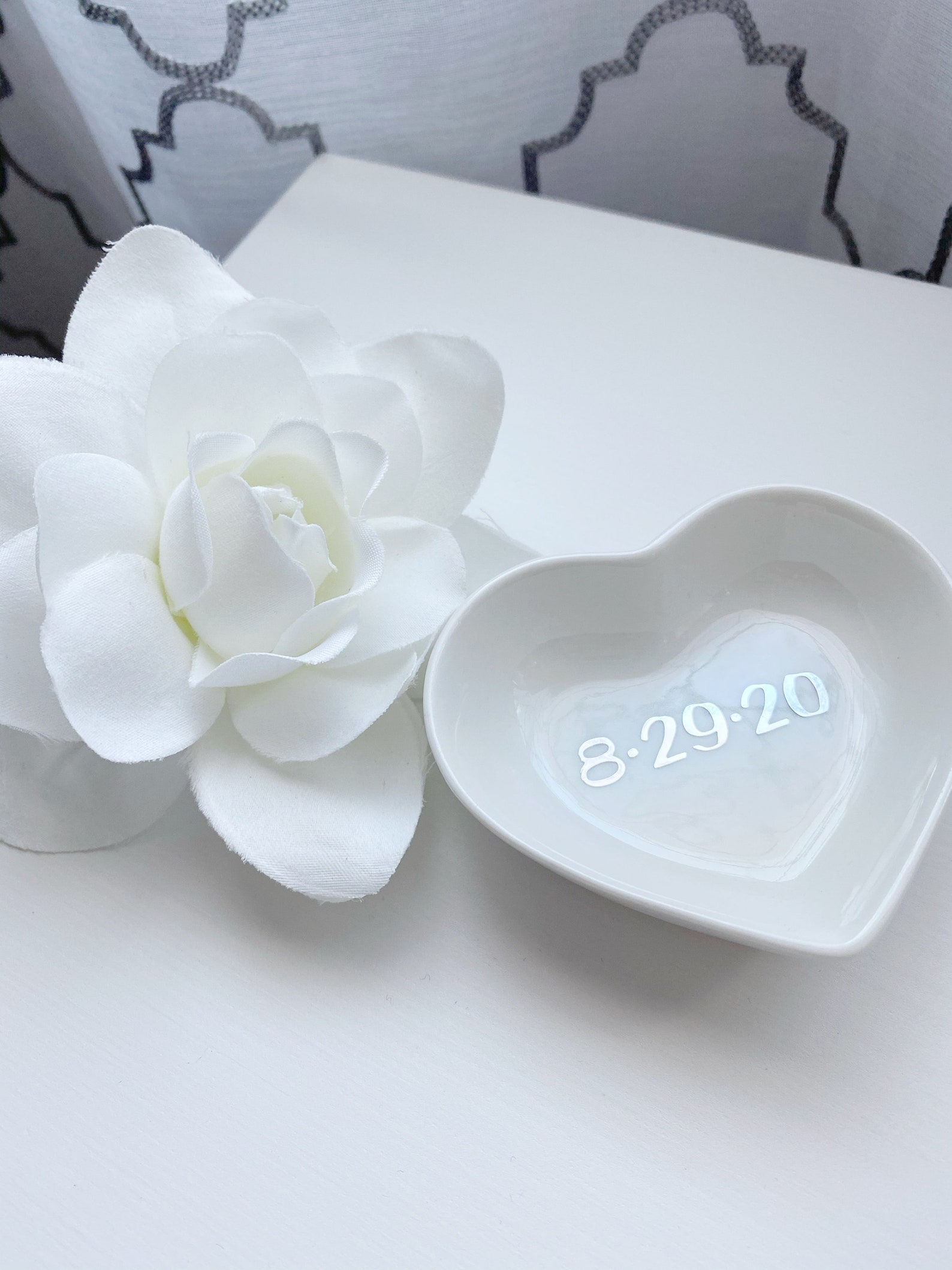 Wedding Ring Dish Wedding Gift Bridal Shower Gift Engagement - Etsy