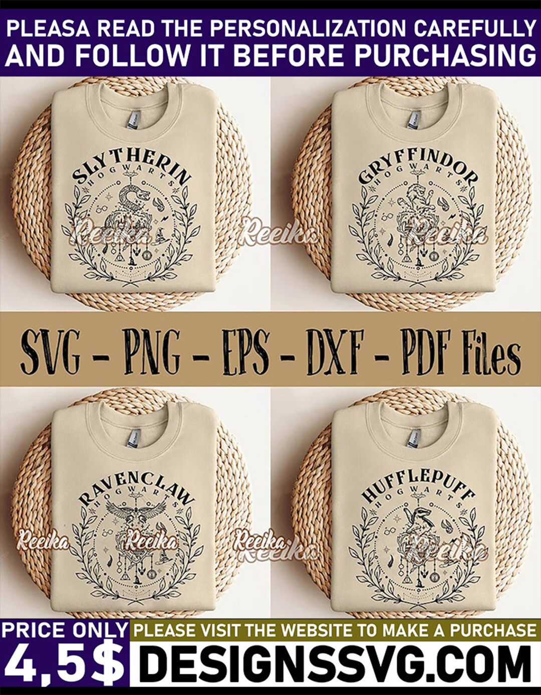 Magical World SVG Bundle, Witchcraft PNG Sublimation, Wizardry Houses ...