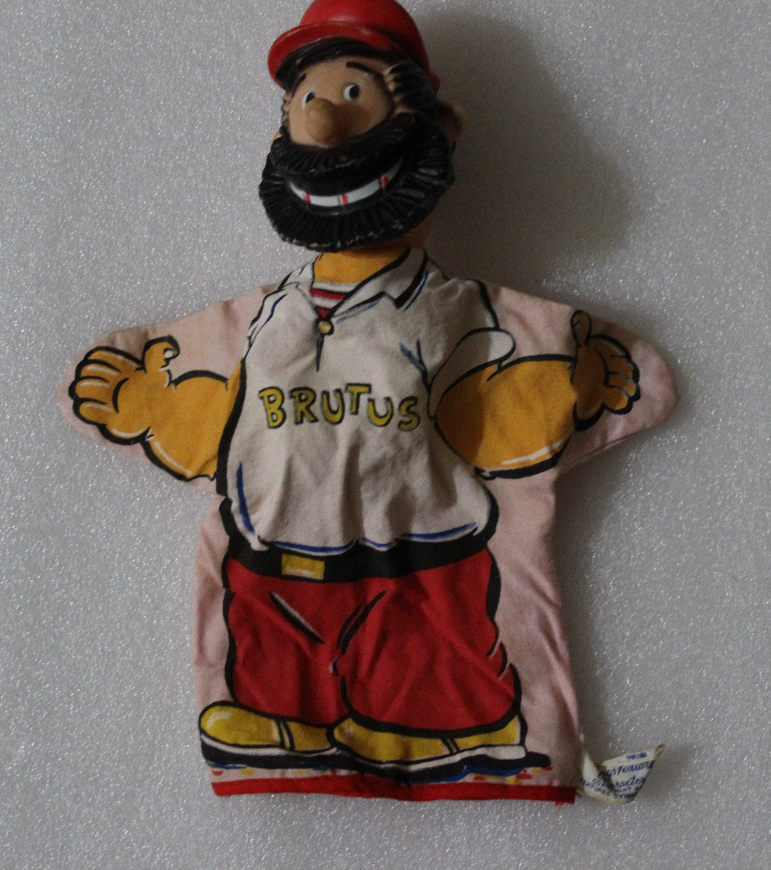 Brutus Popeye Rubber Head Hand Puppet Bluto - Etsy