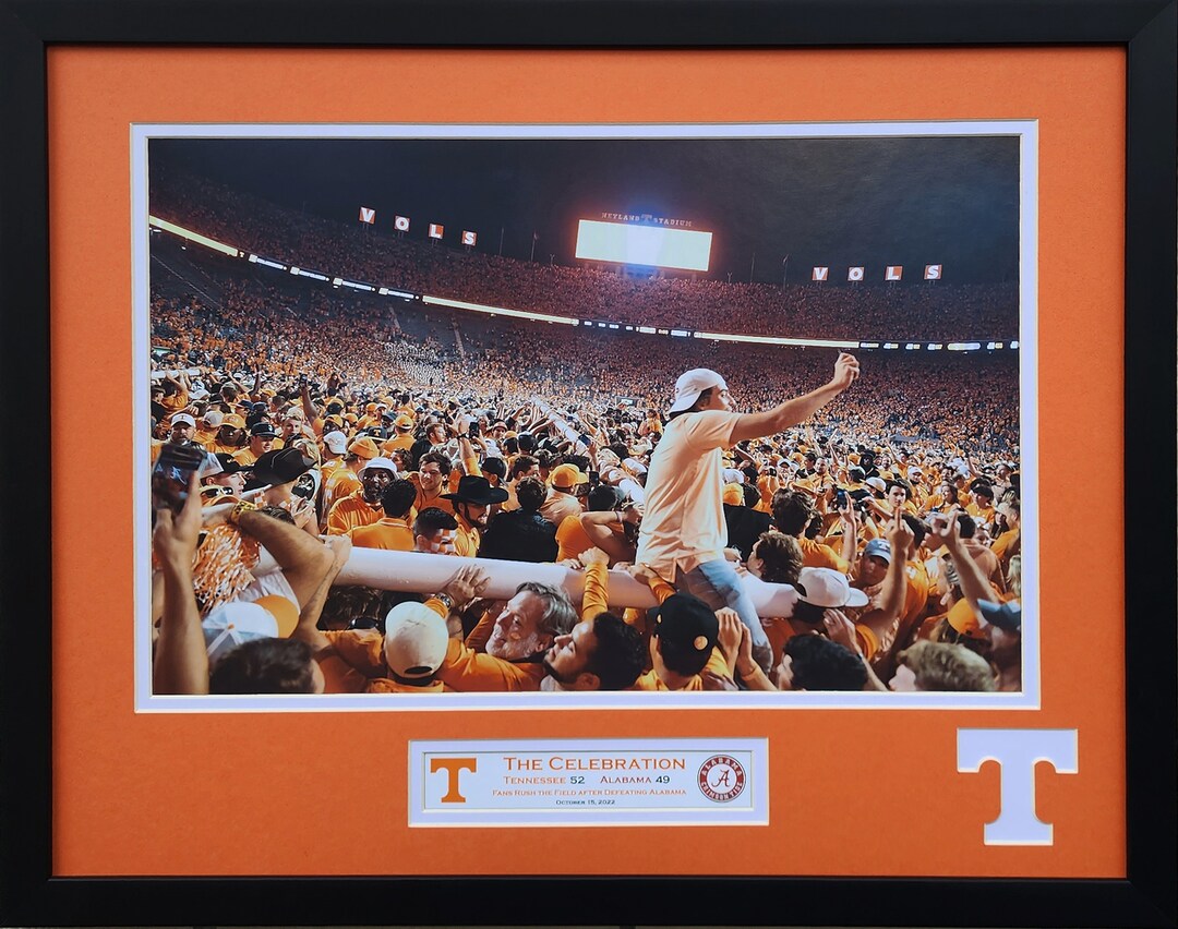Tennessee Volunteers Beat Alabama 2022 Custom Framed Picture - Etsy