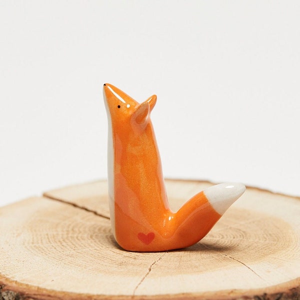 Ceramic Fox - Etsy
