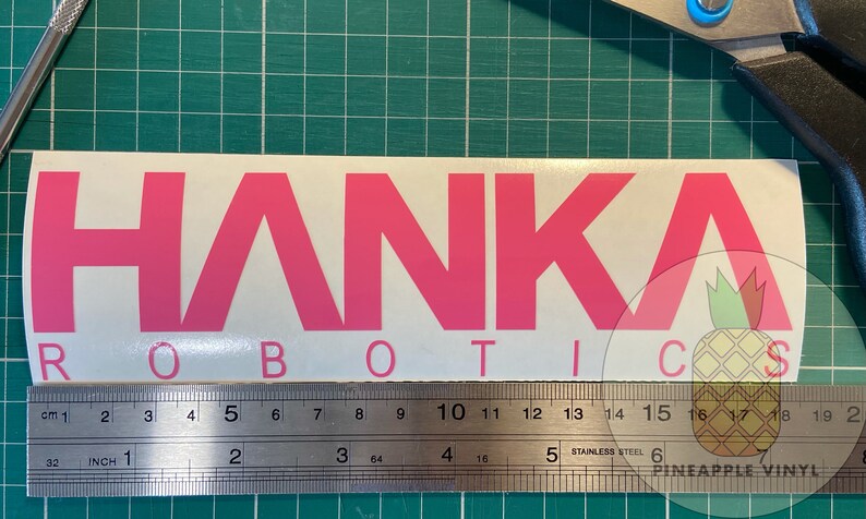 Hanka Robotics Decal - Etsy