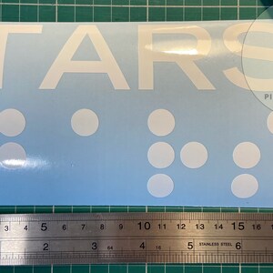 TARS Vinyl Decal - Etsy