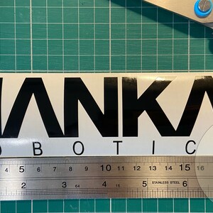 Hanka Robotics Decal - Etsy