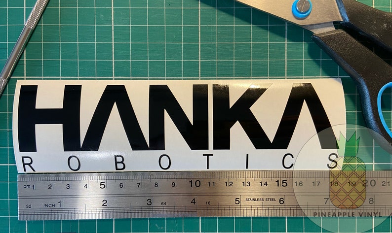 Hanka Robotics Decal - Etsy