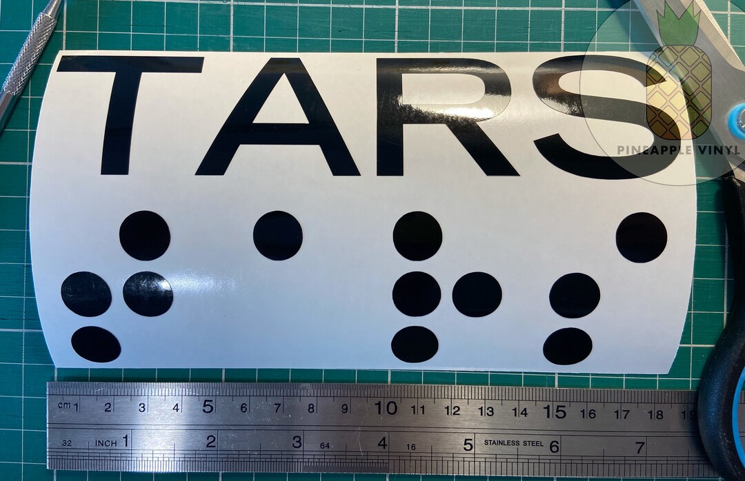 TARS Vinyl Decal - Etsy