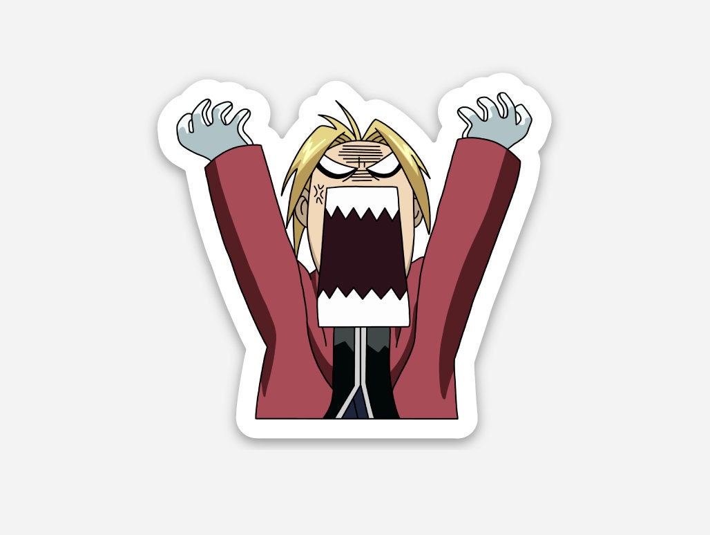Edward Elric Angry Face