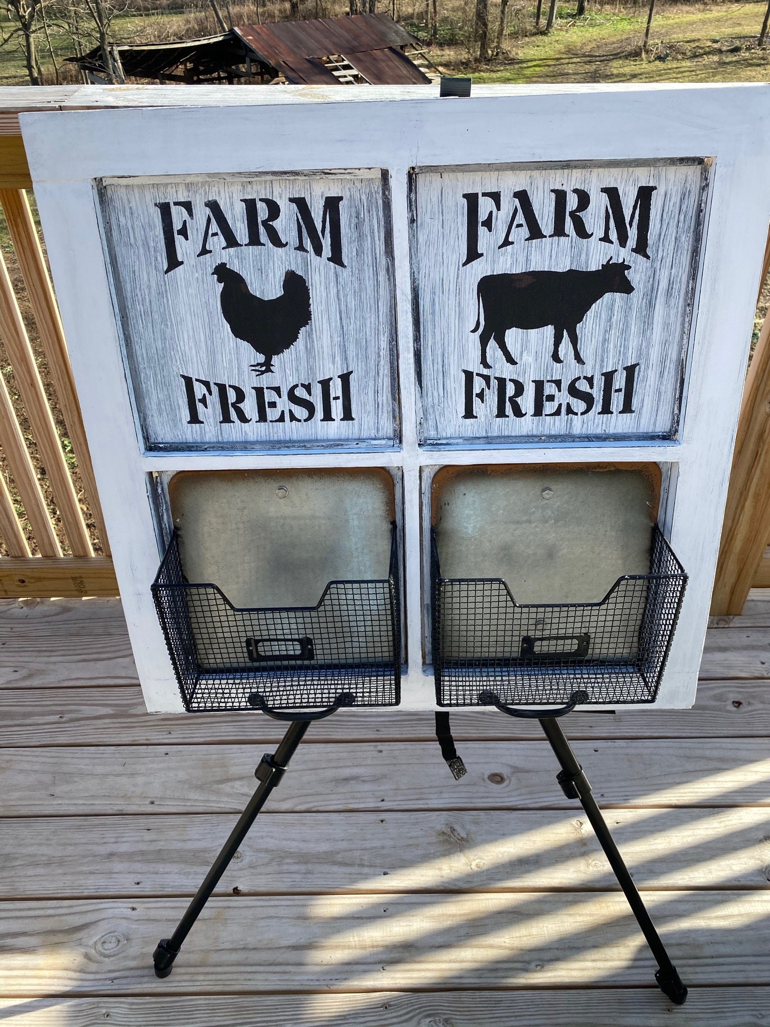 Farmhouse Rustic Barn Window - Etsy