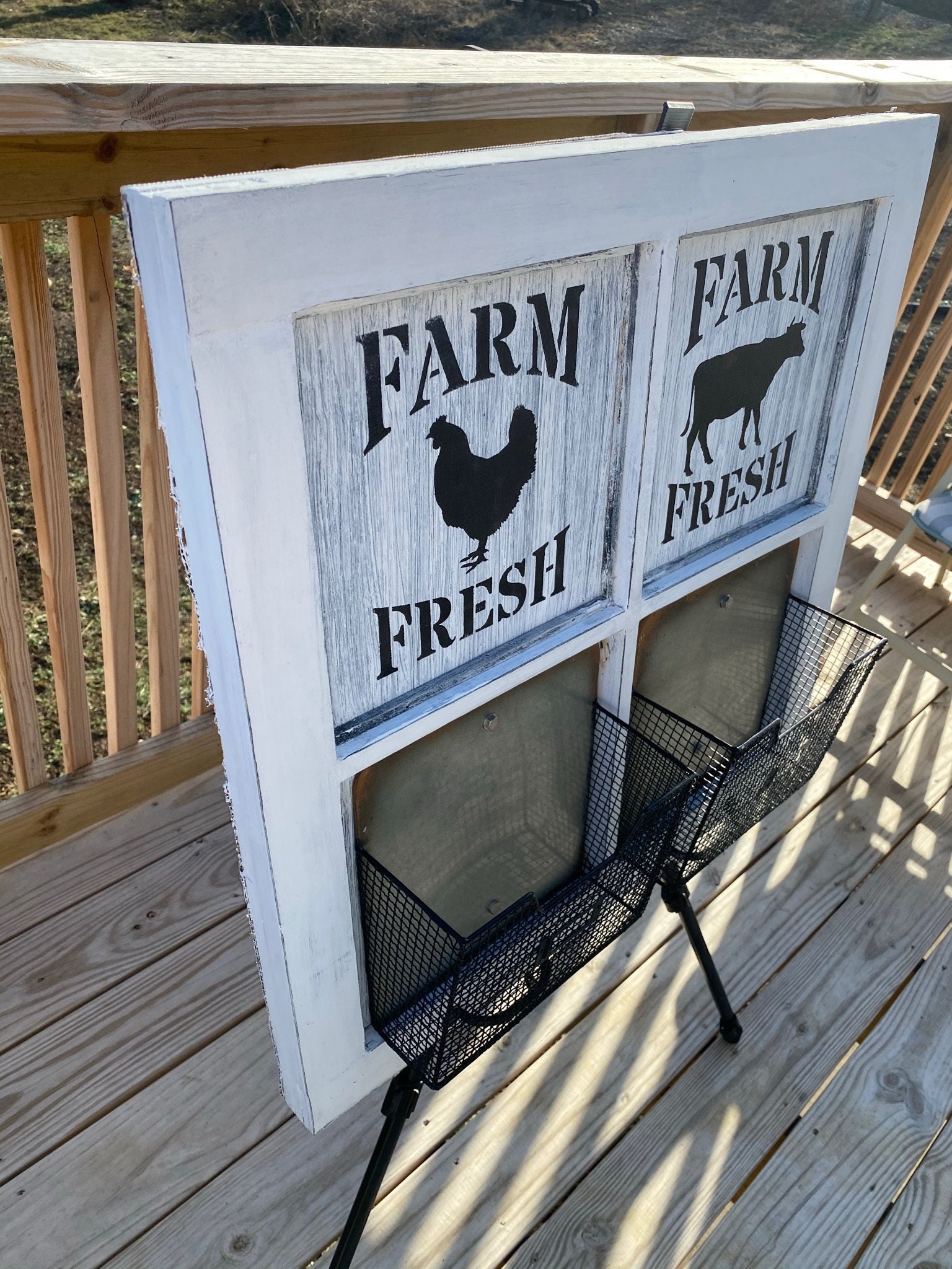 Farmhouse Rustic Barn Window - Etsy