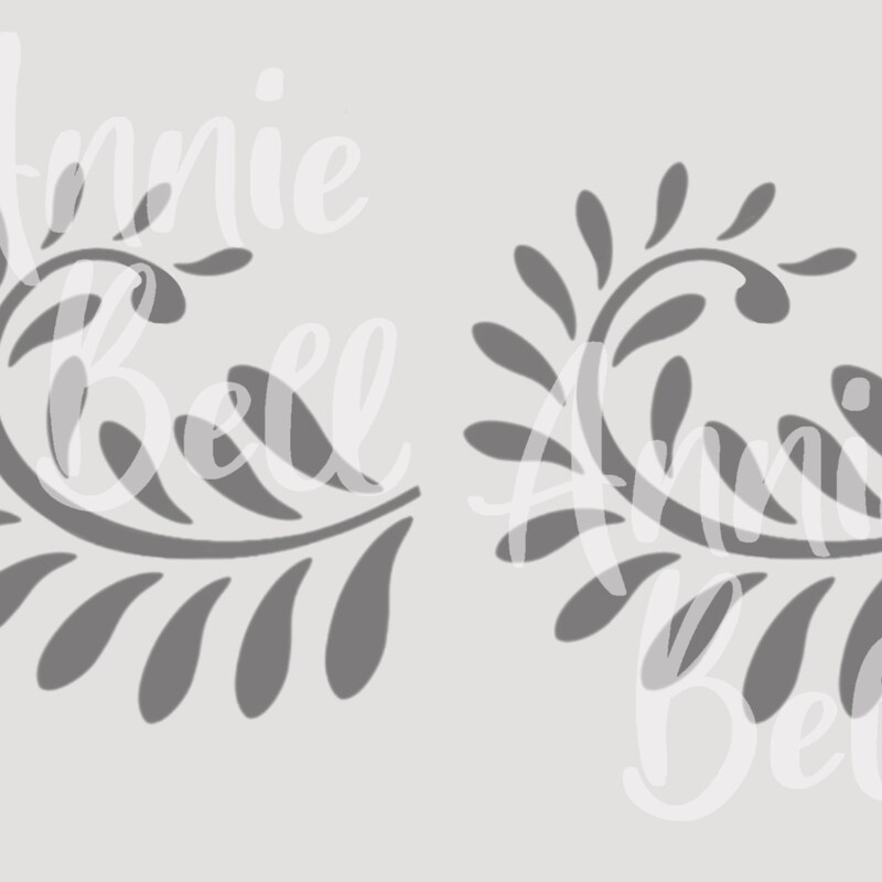 Fern Botanical Borders - Etsy